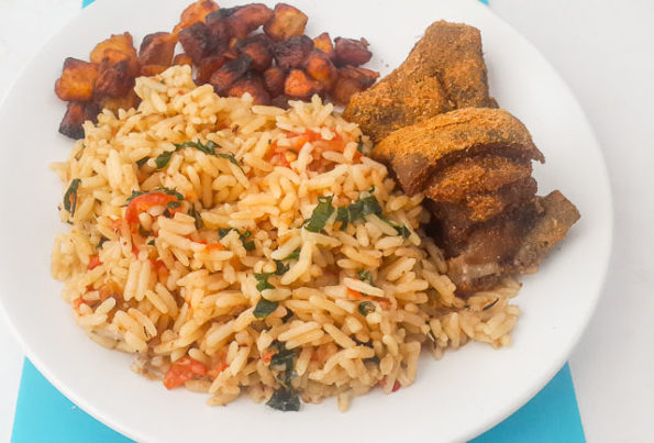 Nigerian Coconut Rice - The Pretend Chef
