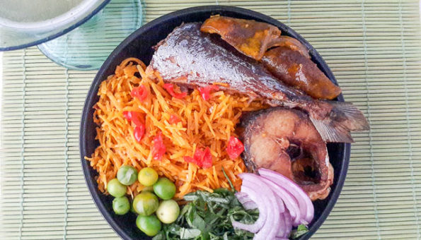 Abacha Ncha, African Salad - The Pretend Chef