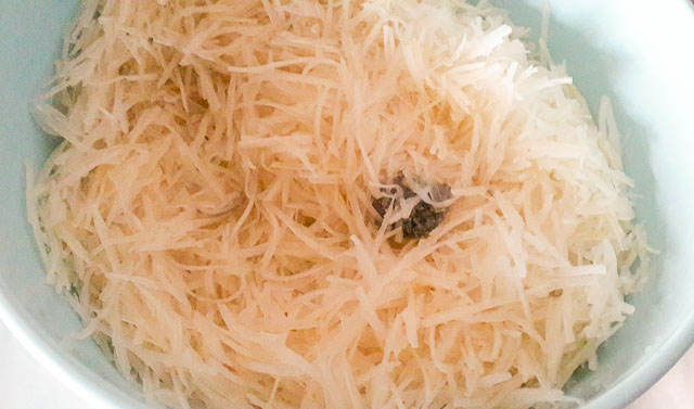 Easy Abacha recipe - The Pretend Chef