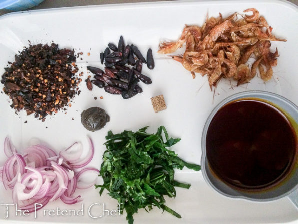 Ighu (Abacha), African Salad - The Pretend Chef