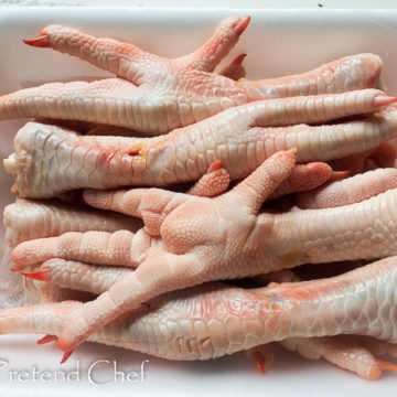 Peppered chicken feet (Chicken claws) - The Pretend Chef