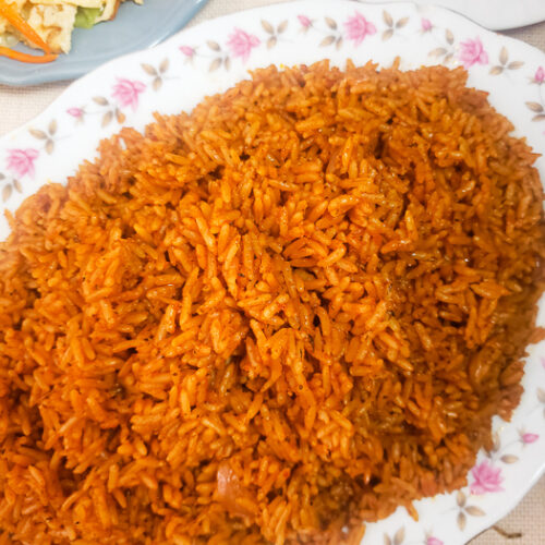 How to cook Smoky Party Jollof Rice for 100 people (Step-by-step) - The ...