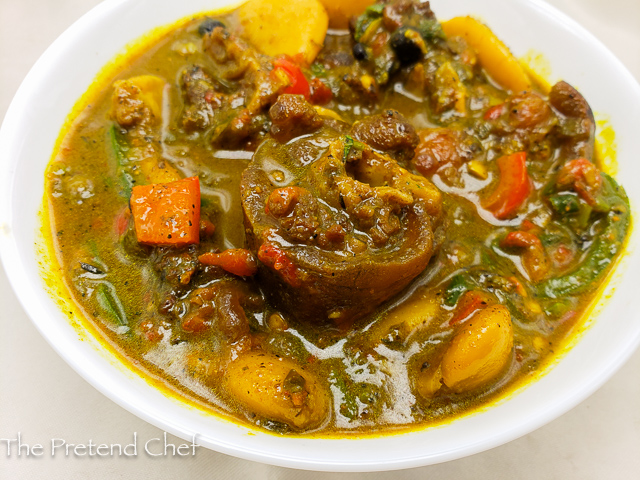 Easy Jamaican Curry Oxtail - The Pretend Chef